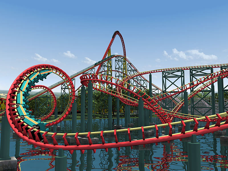 Intimidator 305 Roller Coaster