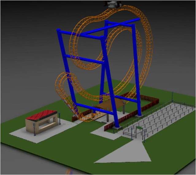 Intamin CATIA Coaster Model Update - Coaster101