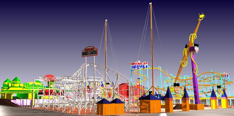 Scream Zone coaster names revealed - Coaster101