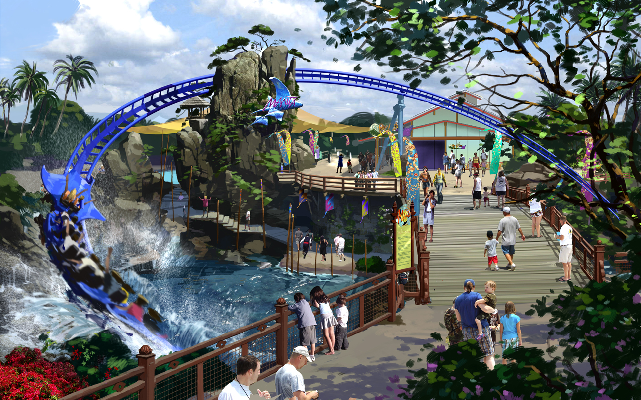 SeaWorld San Diego Announces 'Manta' for 2012 - Coaster101