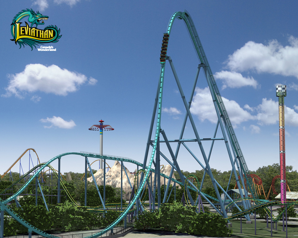 Canada's Wonderland announces Leviathan for 2012 - Coaster101