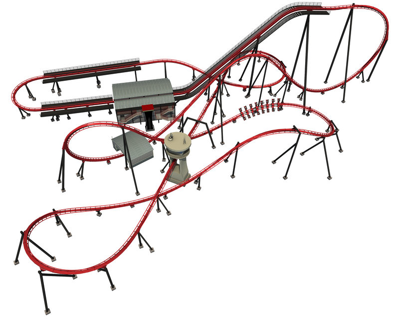 Six Flags Great America announces X-Flight - Coaster101