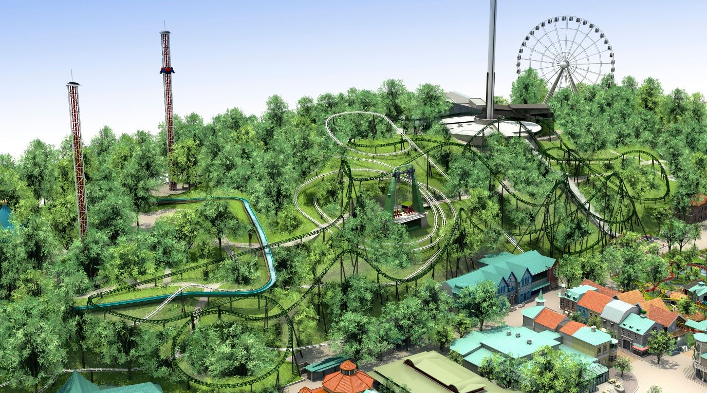 Liseberg to Open Projekt Helix in 2014 - Coaster101