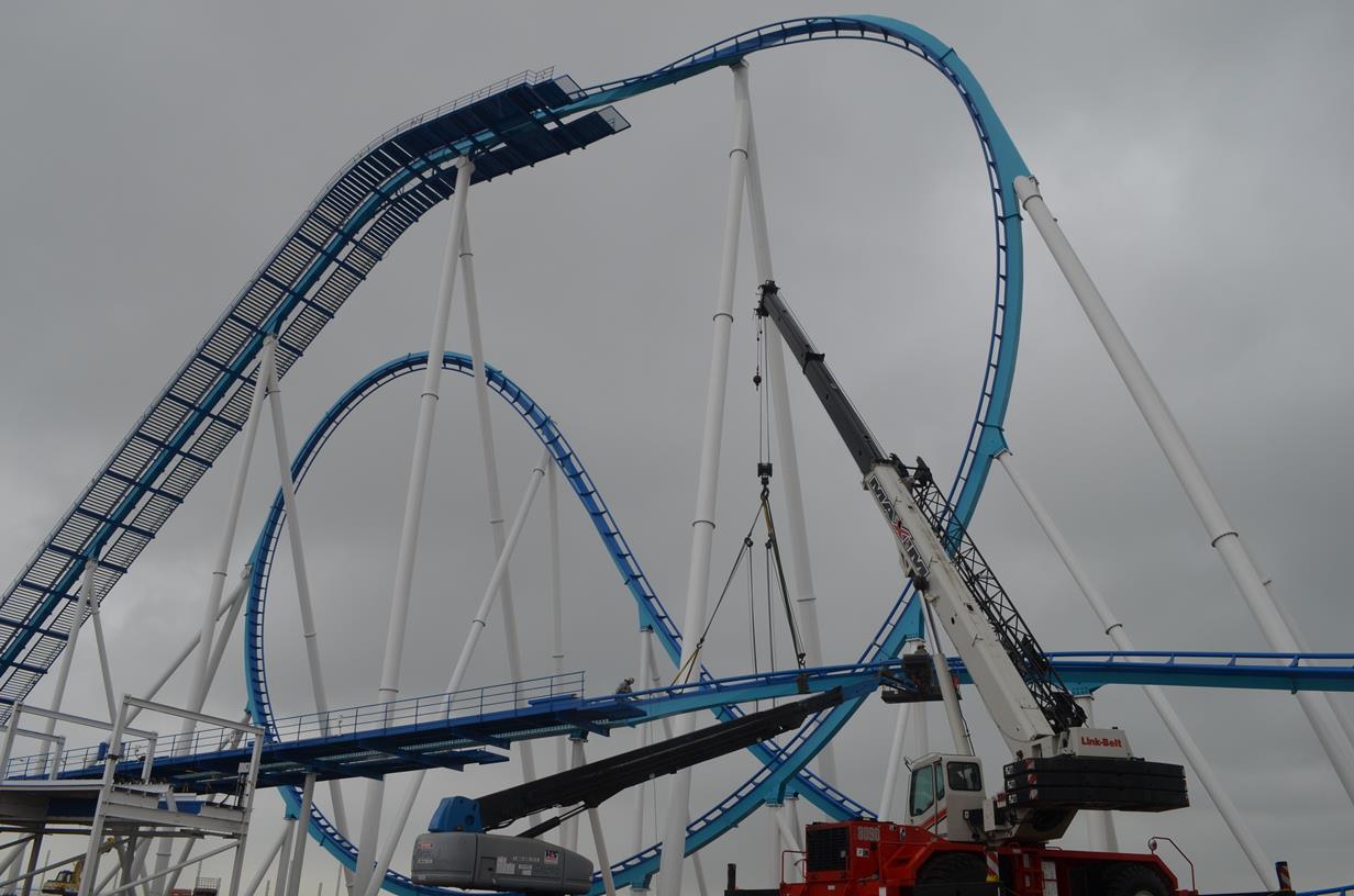 One Coaster Completed, Another Started - Coaster101