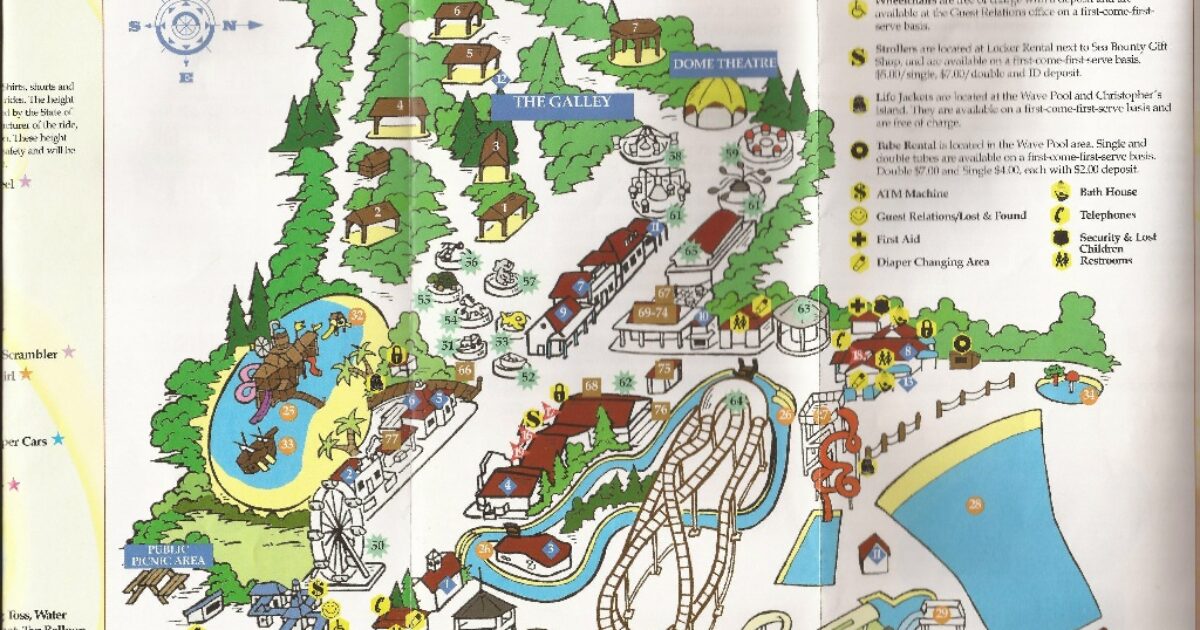 Fun Park Maps Peppa Pig World Theme Park Map