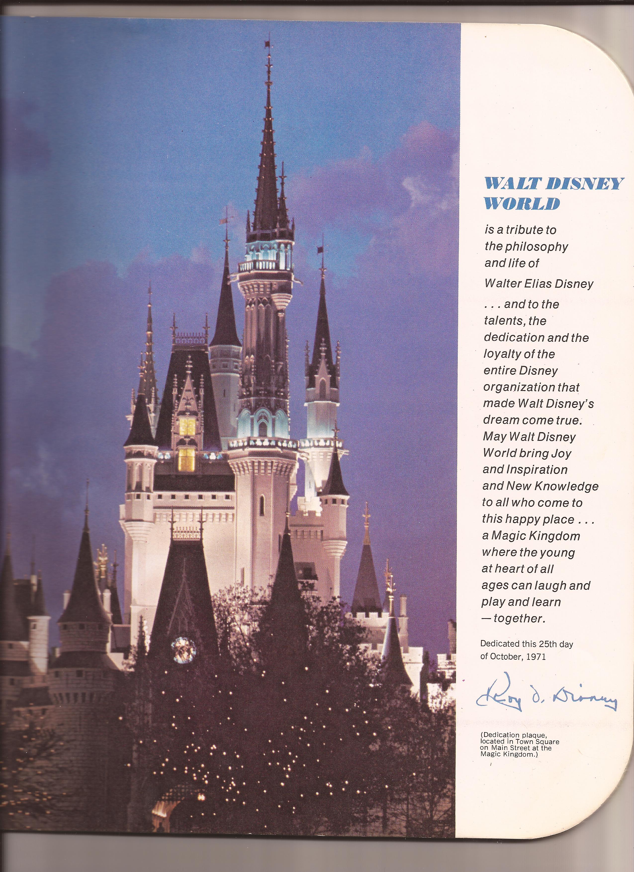 The Story of Walt Disney World Book - Coaster101