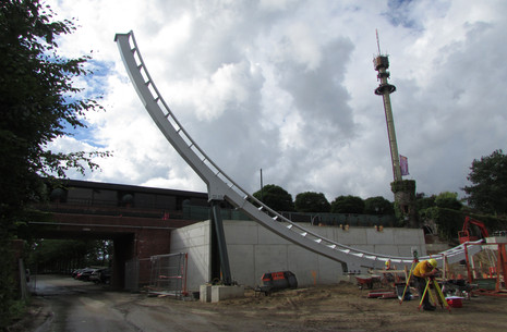 Heide Park Building Wing Coaster for 2014 - Coaster101