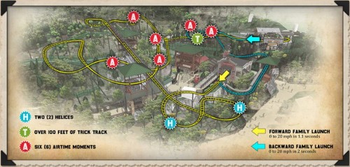 Dollywood Unveils Full FireChaser Express Animation - Coaster101