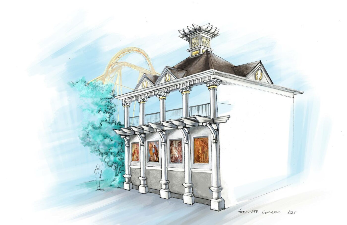 Final Design of Goliath Revealed - Coaster101