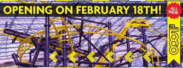 Adventuredome's El Loco Prepares to Fly - Coaster101