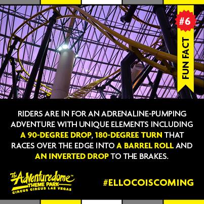 Adventuredome's El Loco Prepares to Fly - Coaster101