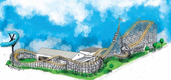 Gravity Group's Tayto Park Coaster Layout - Coaster101
