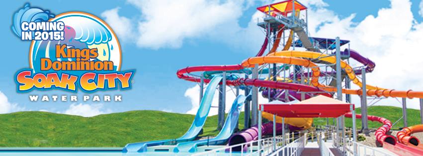 Kings Dominion to Rebrand Waterworks as "Soak City" in 2015 - Coaster101