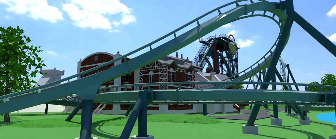 Baron 1898 Dive Machine Layout Revealed - Coaster101