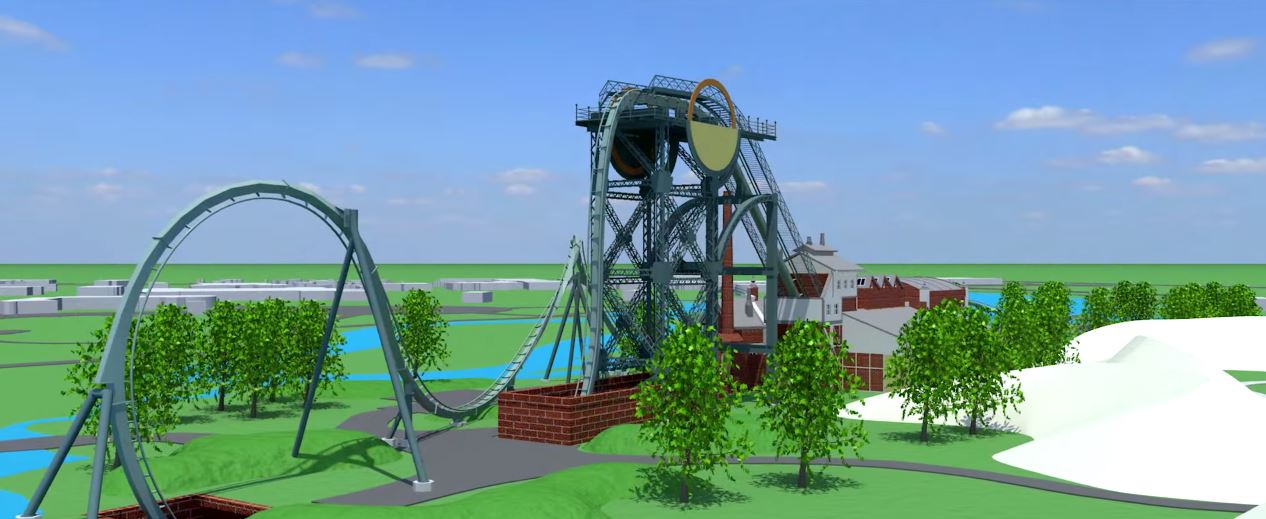 Baron 1898 Dive Machine Layout Revealed - Coaster101