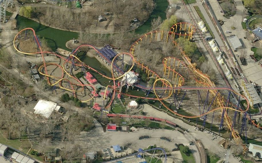 Mantis Roller Coaster Layout