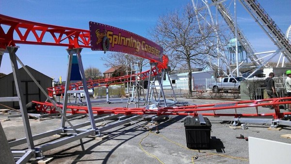 Trimper's Rides Building Tiny Spinning Coaster - Coaster101