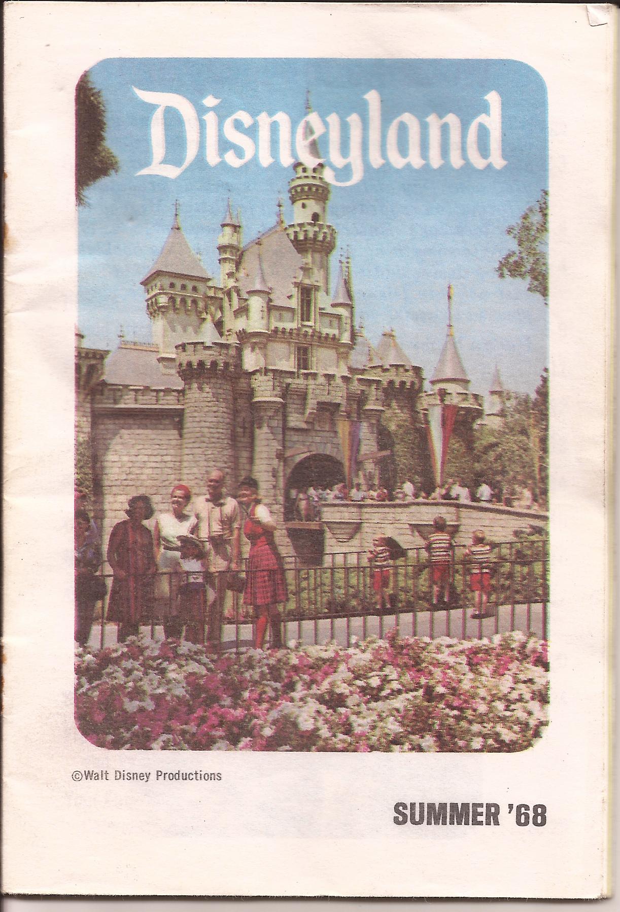 1968 Disneyland Guide and Map - Coaster101