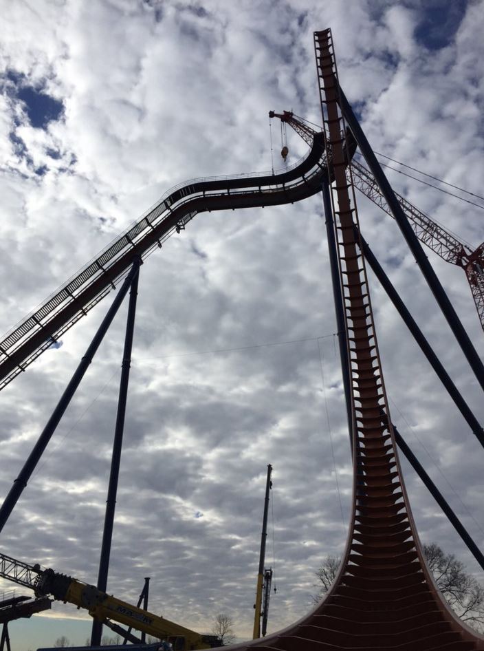 Valravn's First Drop Completed - Coaster101