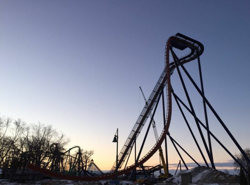 Valravn's First Drop Completed - Coaster101