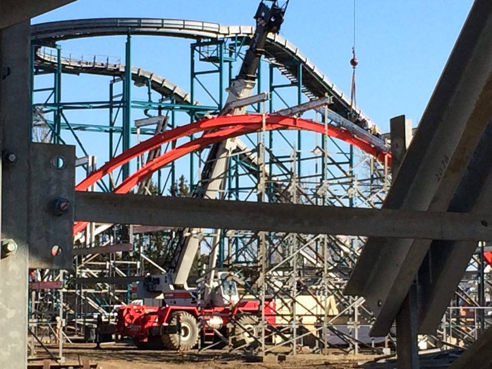 Storm Chaser Nears Completion at Kentucky Kingdom - Coaster101