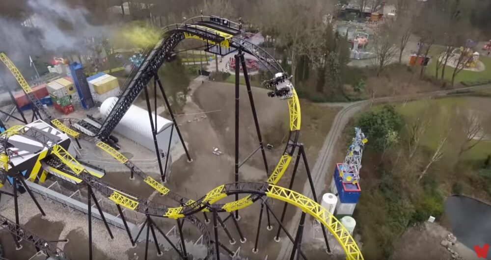 Walibi Holland's Crazy Lost Gravity Coaster Opens - Coaster101