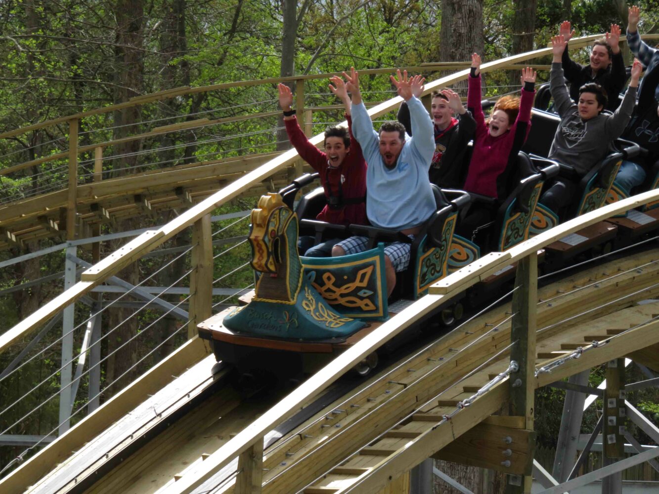 From Tame To Thrilling: The Roller Coasters of Busch Gardens ...