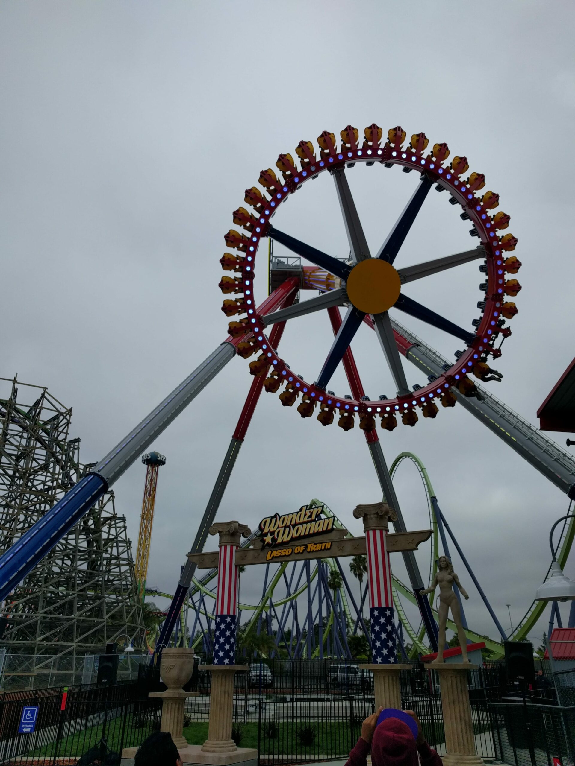 We Ride Wonder Woman Lasso of Truth at SFDK - Coaster101