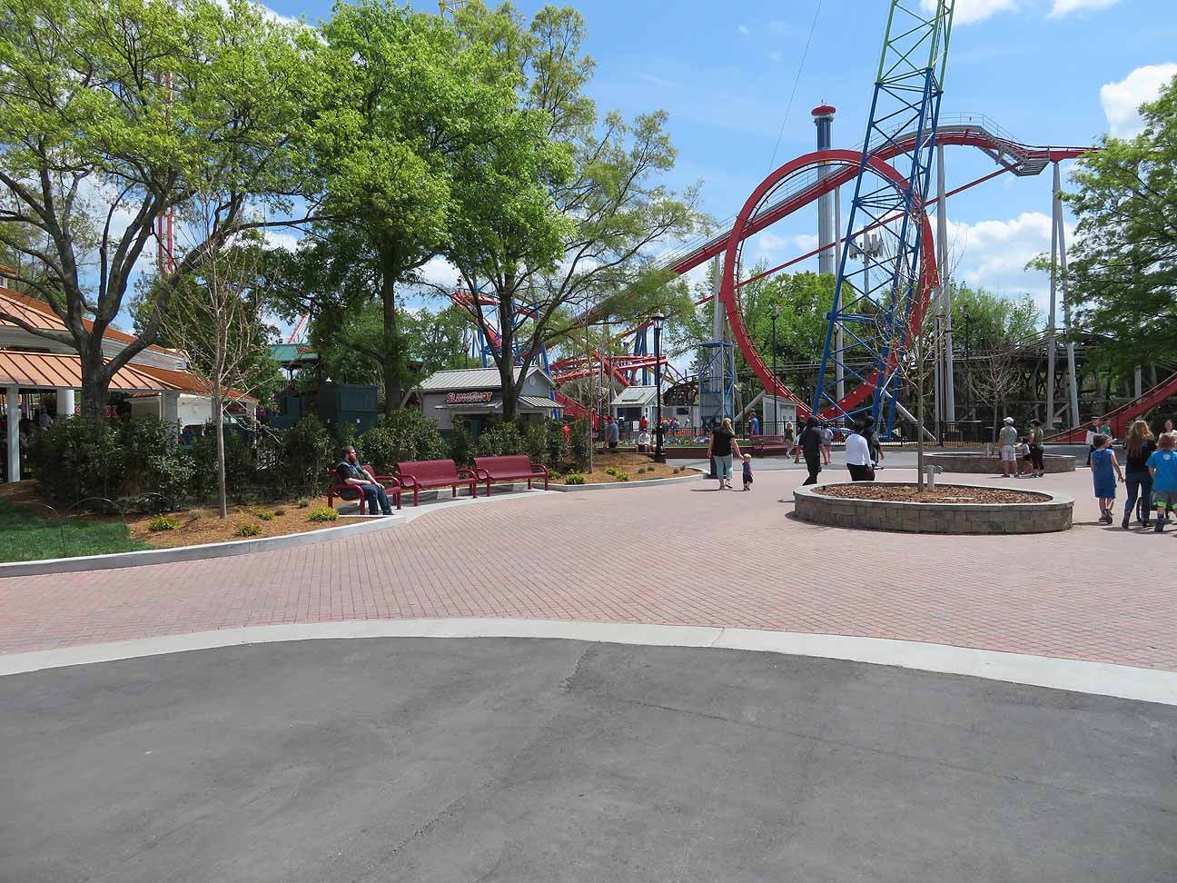 Carowinds Spring 2018 Photo Update - Coaster101