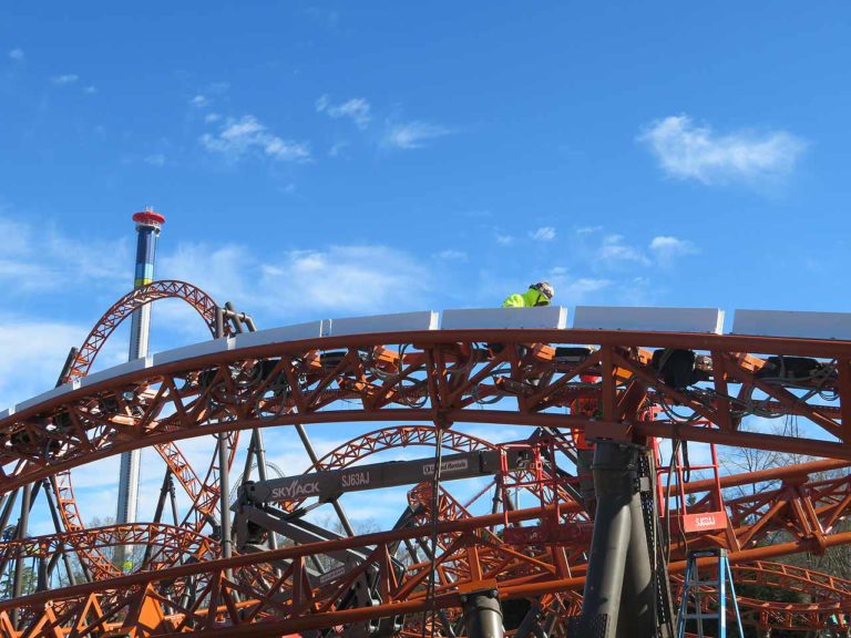 January 2019 Copperhead Strike Construction Update - Coaster101