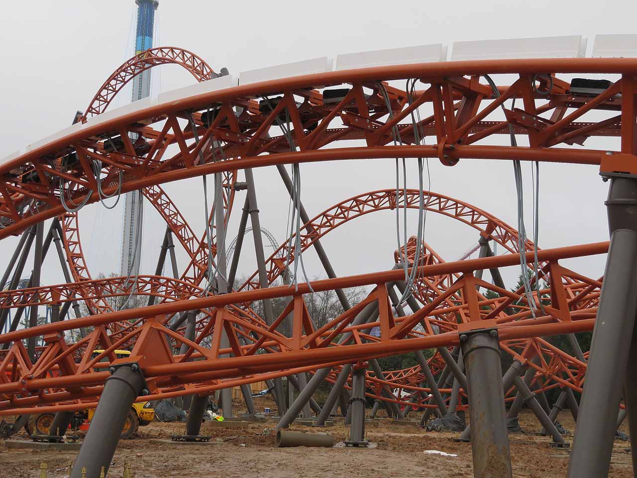 New Year, New Coaster: A Copperhead Strike Construction Update From New ...