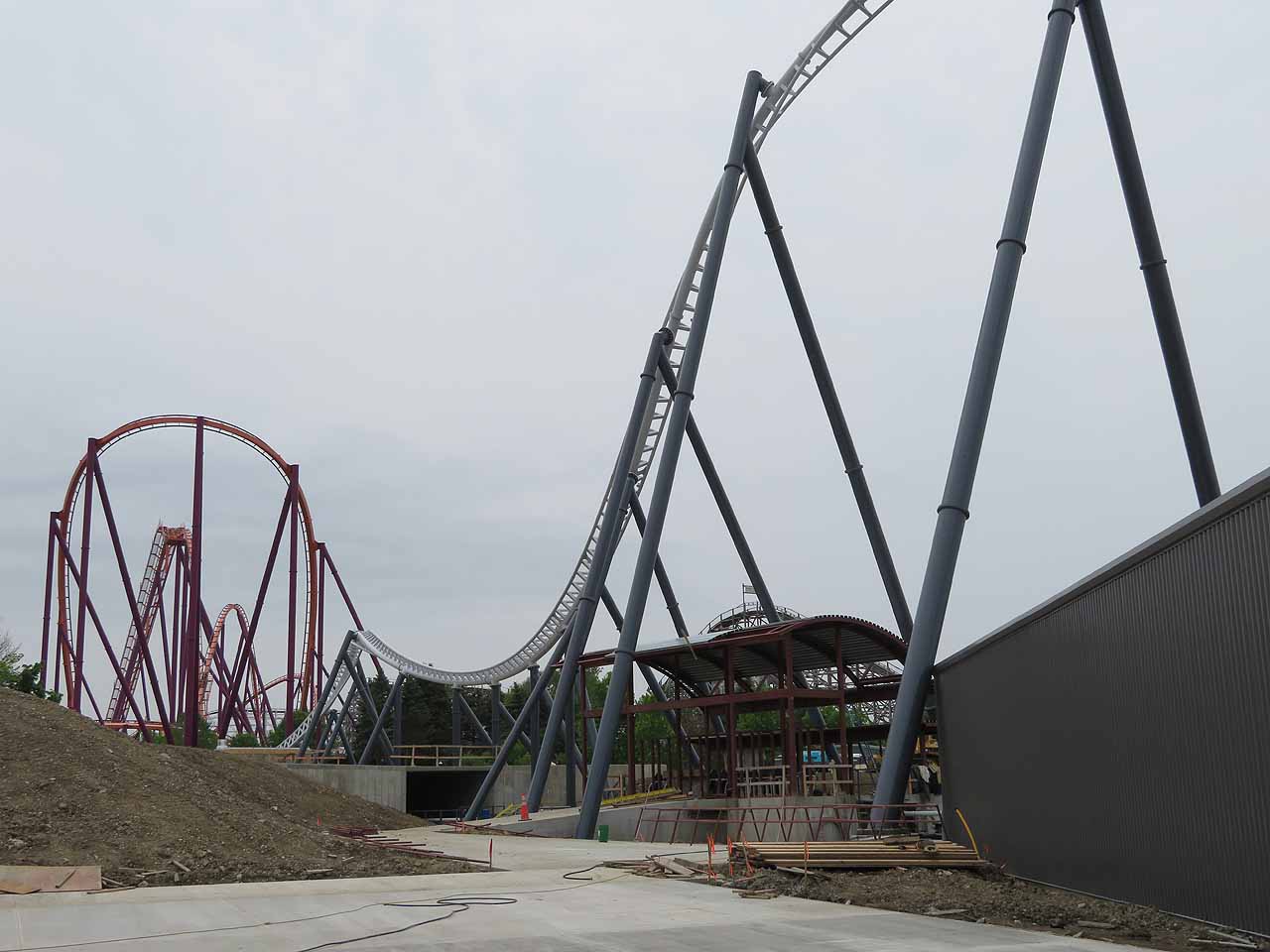 Maxx Force Construction Update - Coaster101