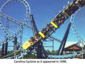 40 Facts to Celebrate 40 Years of Carowinds' Carolina Cyclone - Coaster101