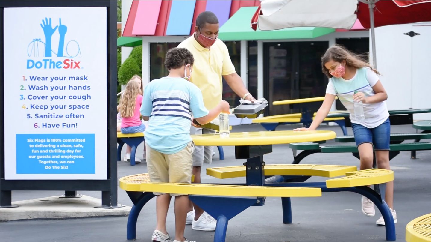 Six Flags Releases Safety Regulations and Park Opening Details - Coaster101