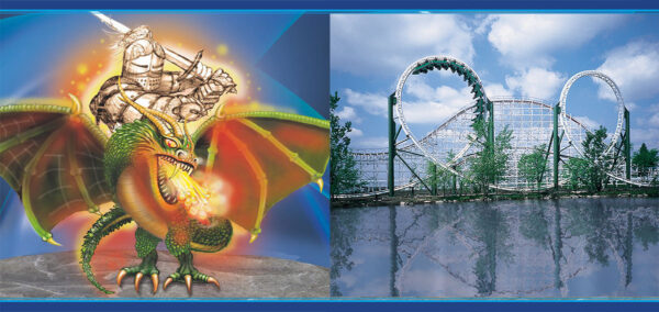 Adventureland Announces Dragon Slayer 4D Free Spin for 2021 - Coaster101