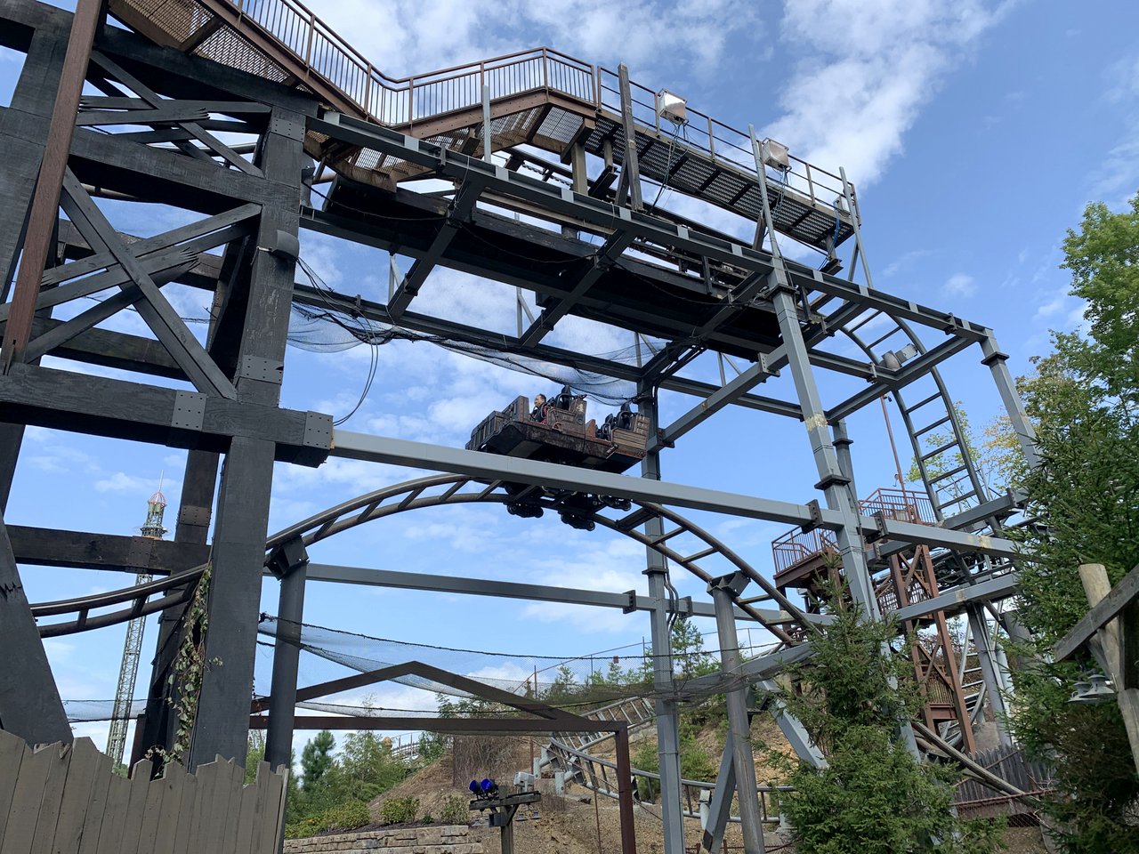 Mystery Mine 2021 Review of Layout and Track Changes at Dollywood ...