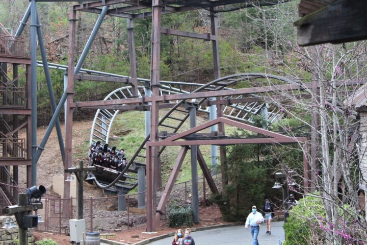 Mystery Mine 2021 Review of Layout and Track Changes at Dollywood ...