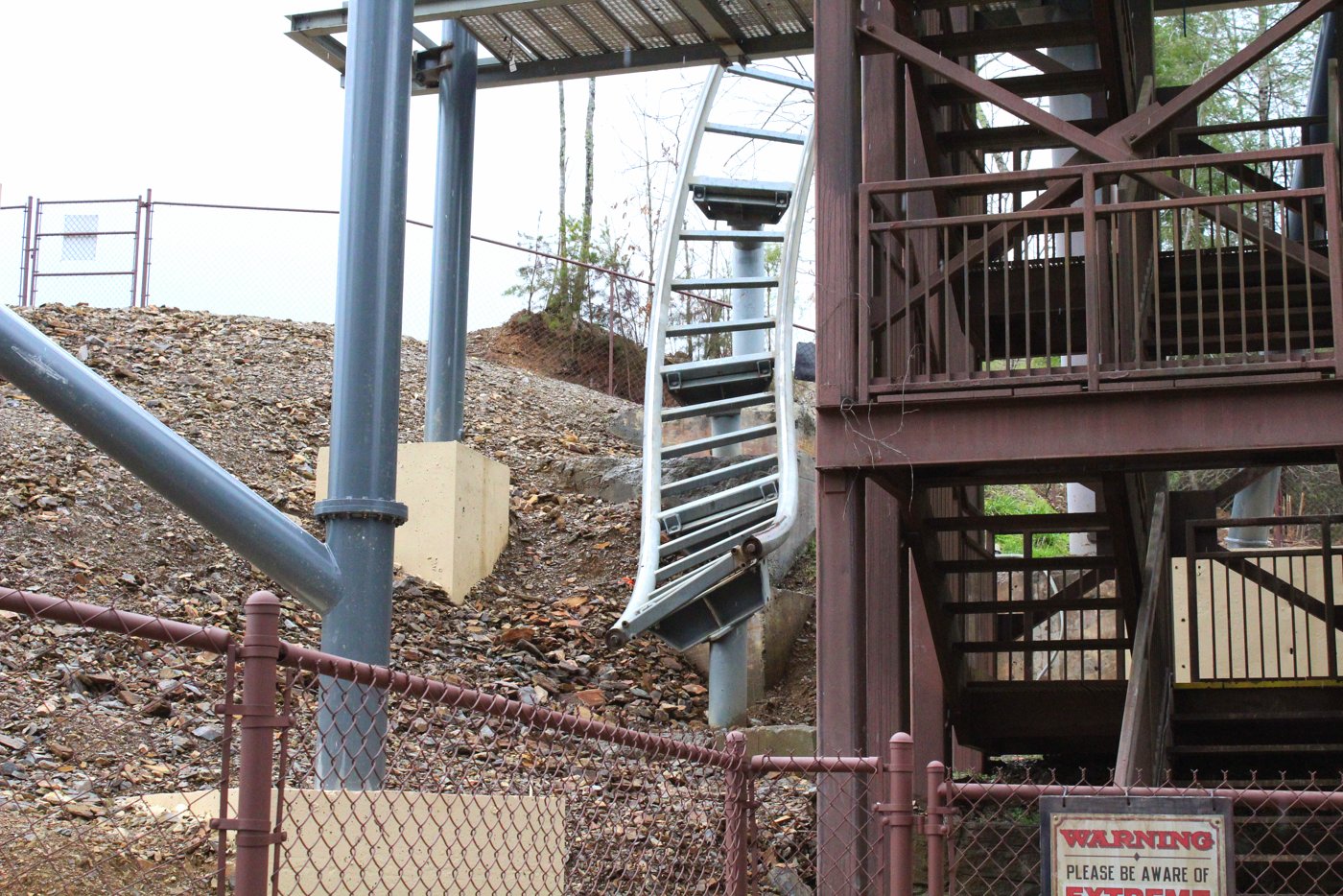 Mystery Mine 2021 Review of Layout and Track Changes at Dollywood ...