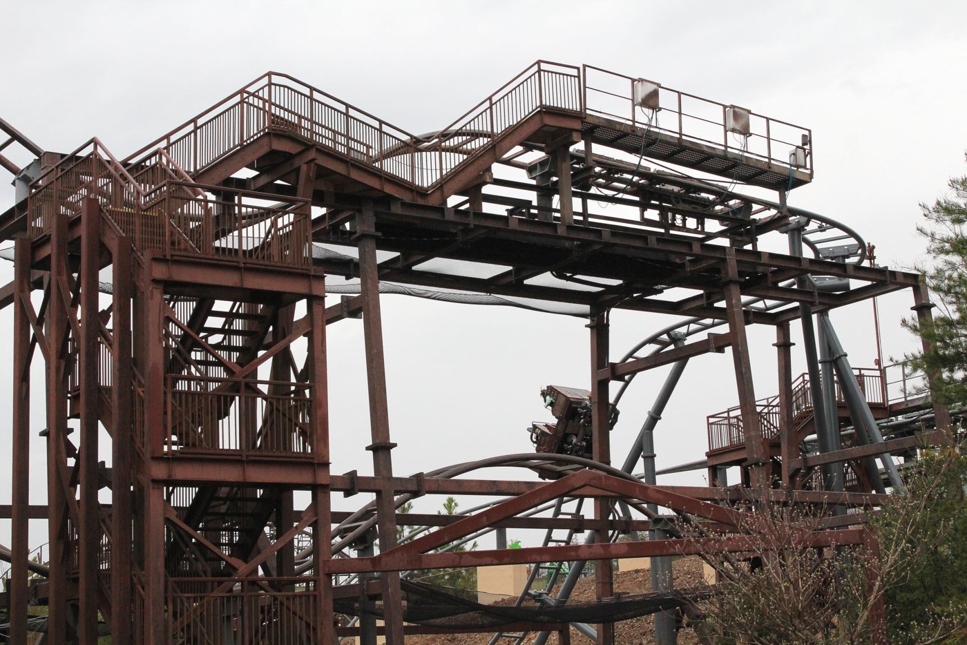 Mystery Mine 2021 Review of Layout and Track Changes at Dollywood ...