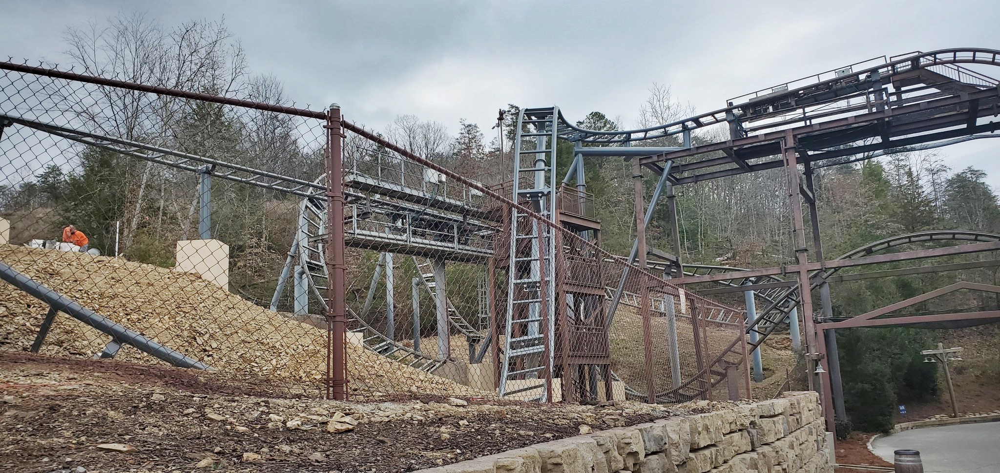 Mystery Mine 2021 Review of Layout and Track Changes at Dollywood ...