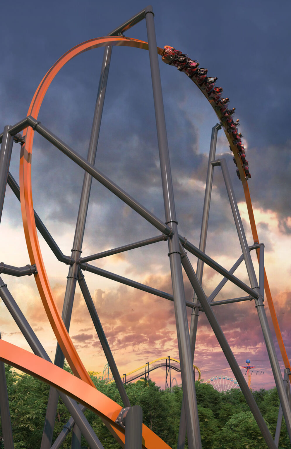 Six Flags Great Adventure's Coasters Ranked By A First Time Visitor ...