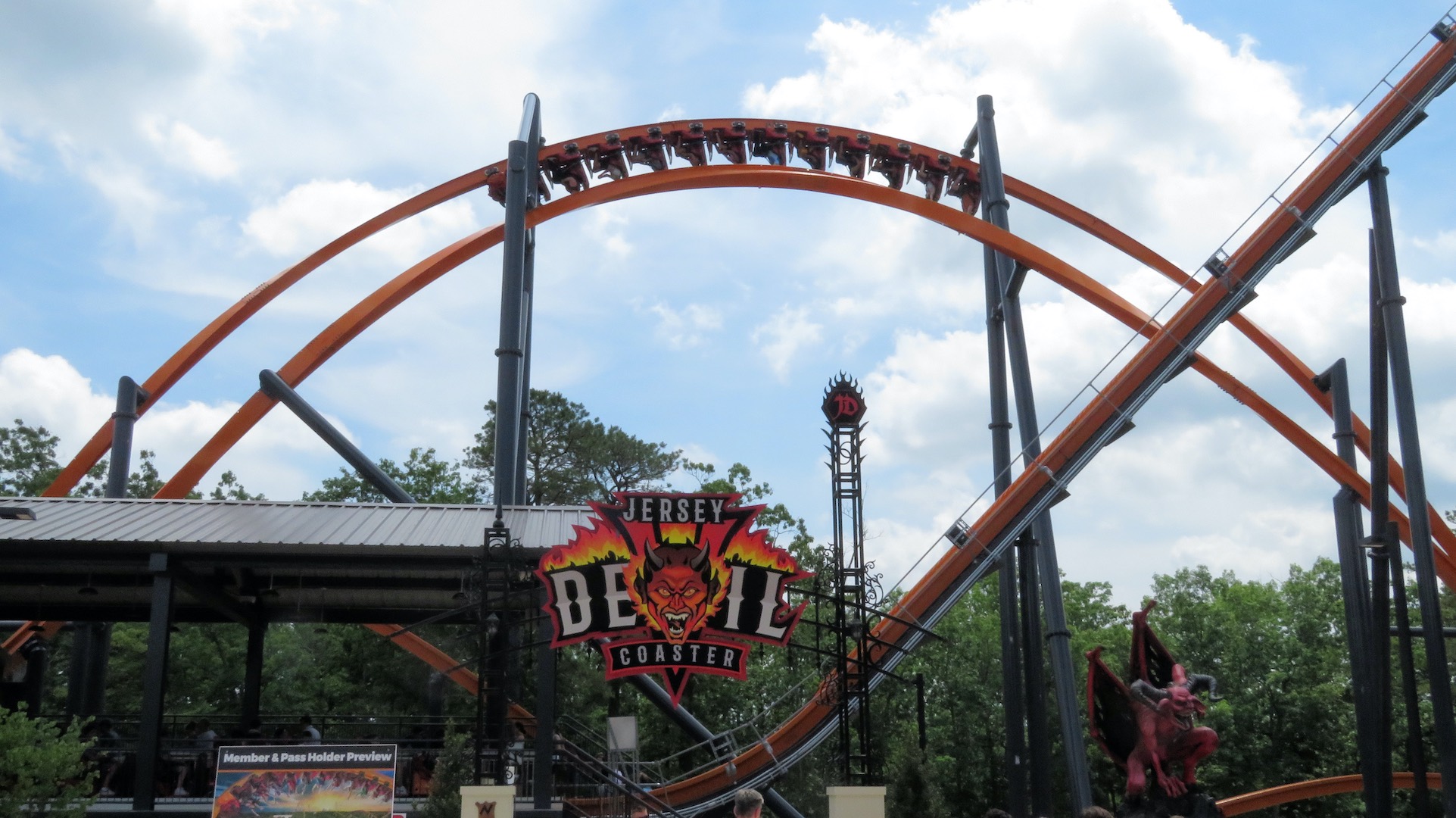 Six Flags Great Adventure's Coasters Ranked By A First Time Visitor ...