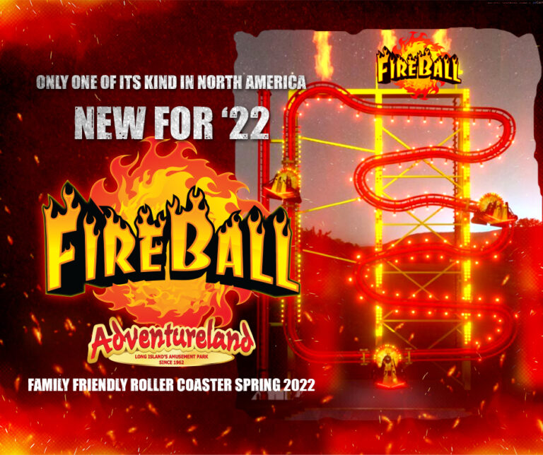 Adventureland Long Island Adding "Fireball" Roller Coaster in 2022 ...