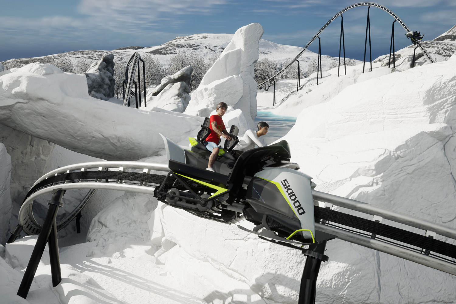 Maurer Rides Announces Snow-Themed Spike Coaster - Coaster101