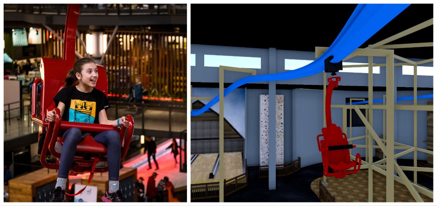 Cloud Coaster Opening in 2023 at Indoor Adventure Park in Tennessee ...