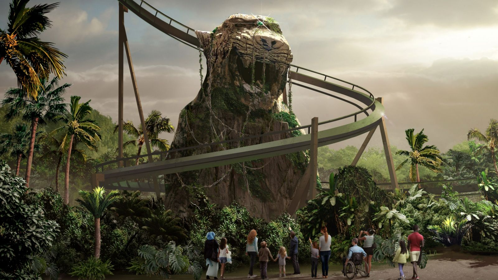 Jumanji-Themed Coaster and Land at Chessington World of Adventures in ...