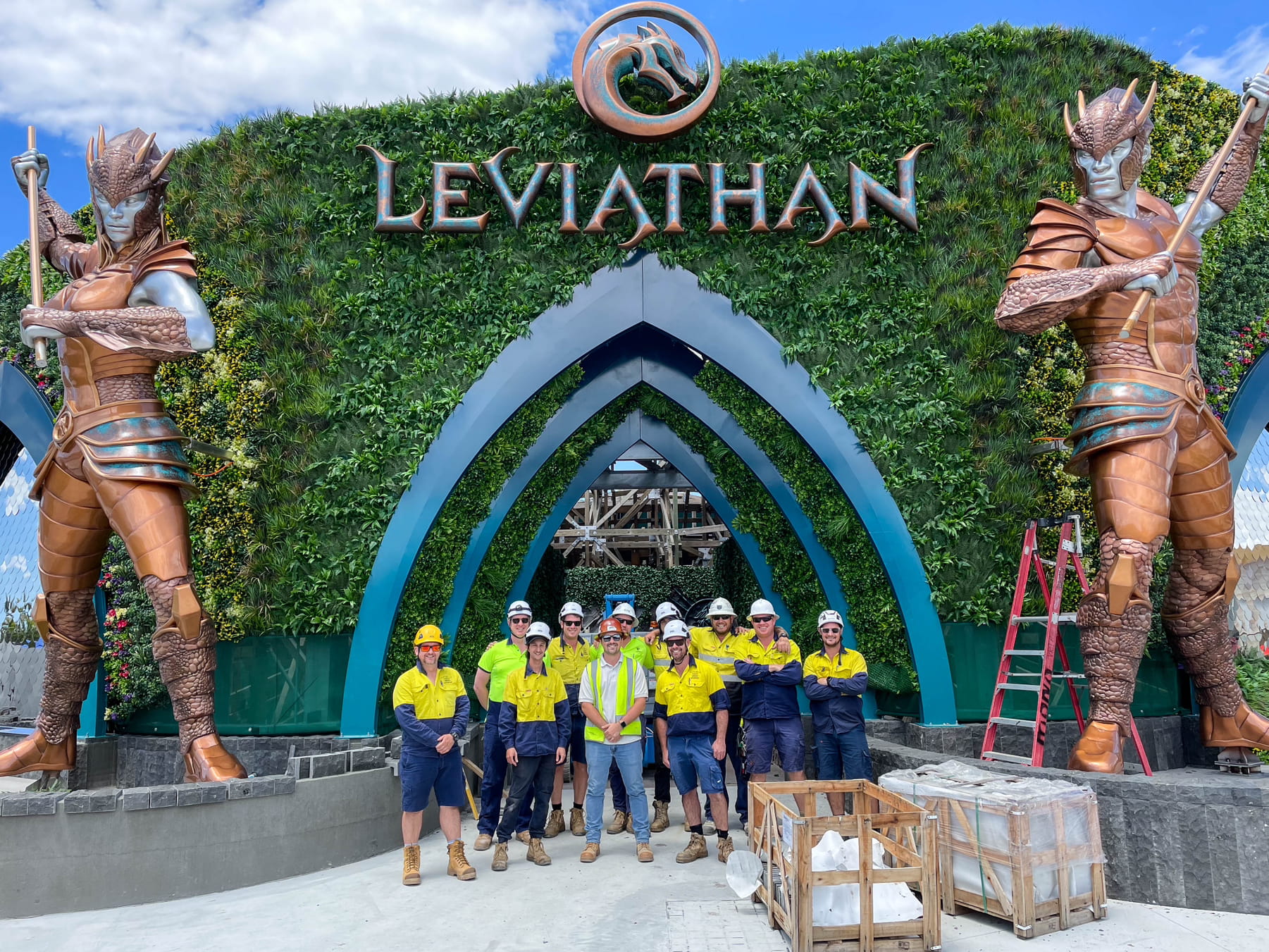 Leviathan Opens at Sea World Australia - Coaster101