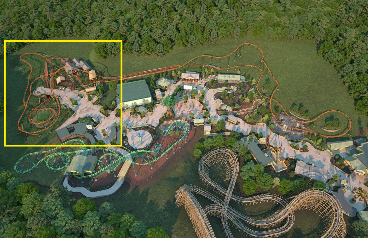 Big Bear Mountain Construction Update December 2022 - Coaster101