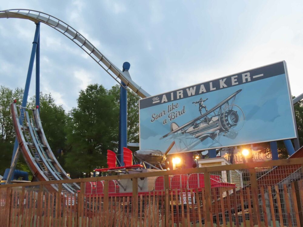 Aeronautica Landing Officially Opens at Carowinds - Coaster101