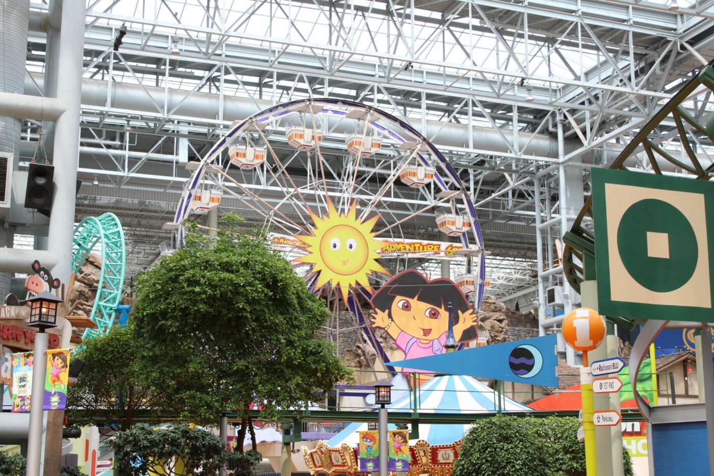 Nickelodeon Universe Mall of America Roller Coasters Reviewed - Coaster101